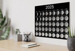 Calendario Lunar 2025: Guia Completo das Fases da Lua ao Longo do Ano ...